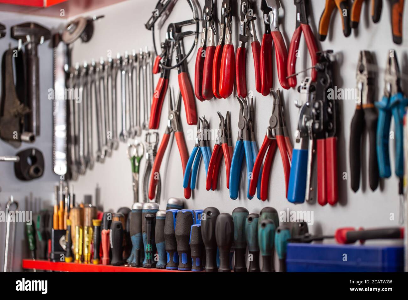 Modern workshop tools hi-res stock photography and images - Alamy