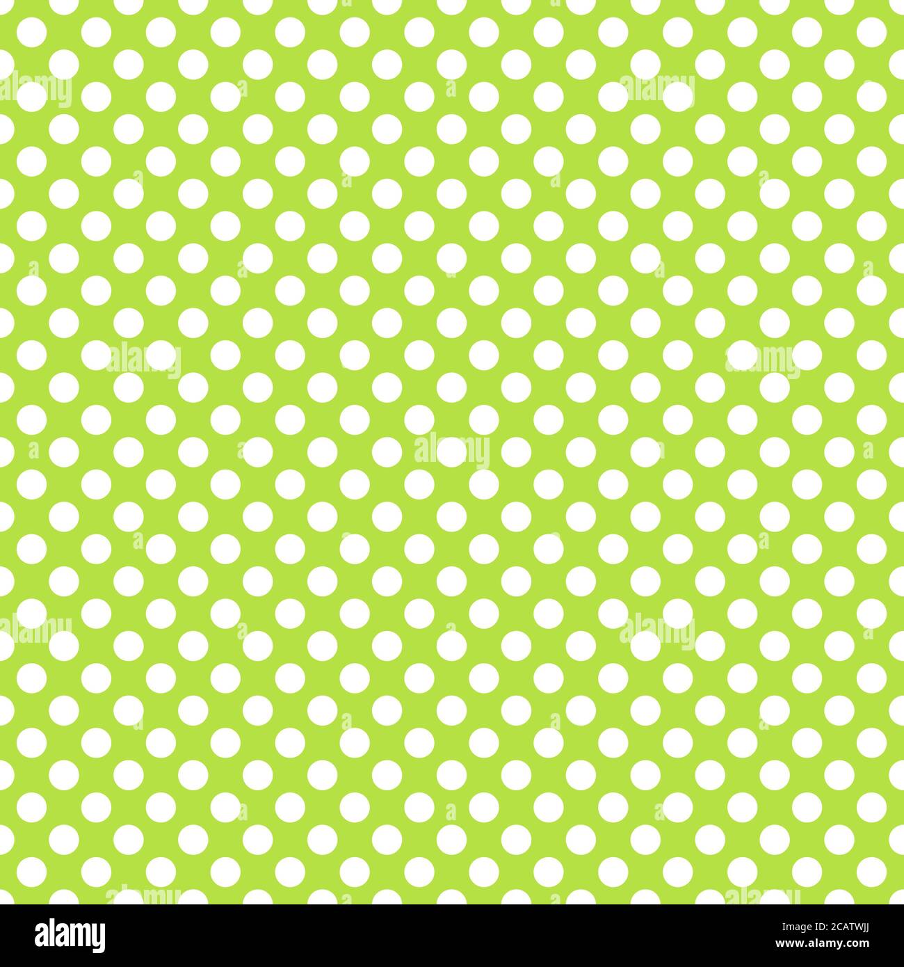 Seamless polka dot patterns on a green background Stock Photo - Alamy