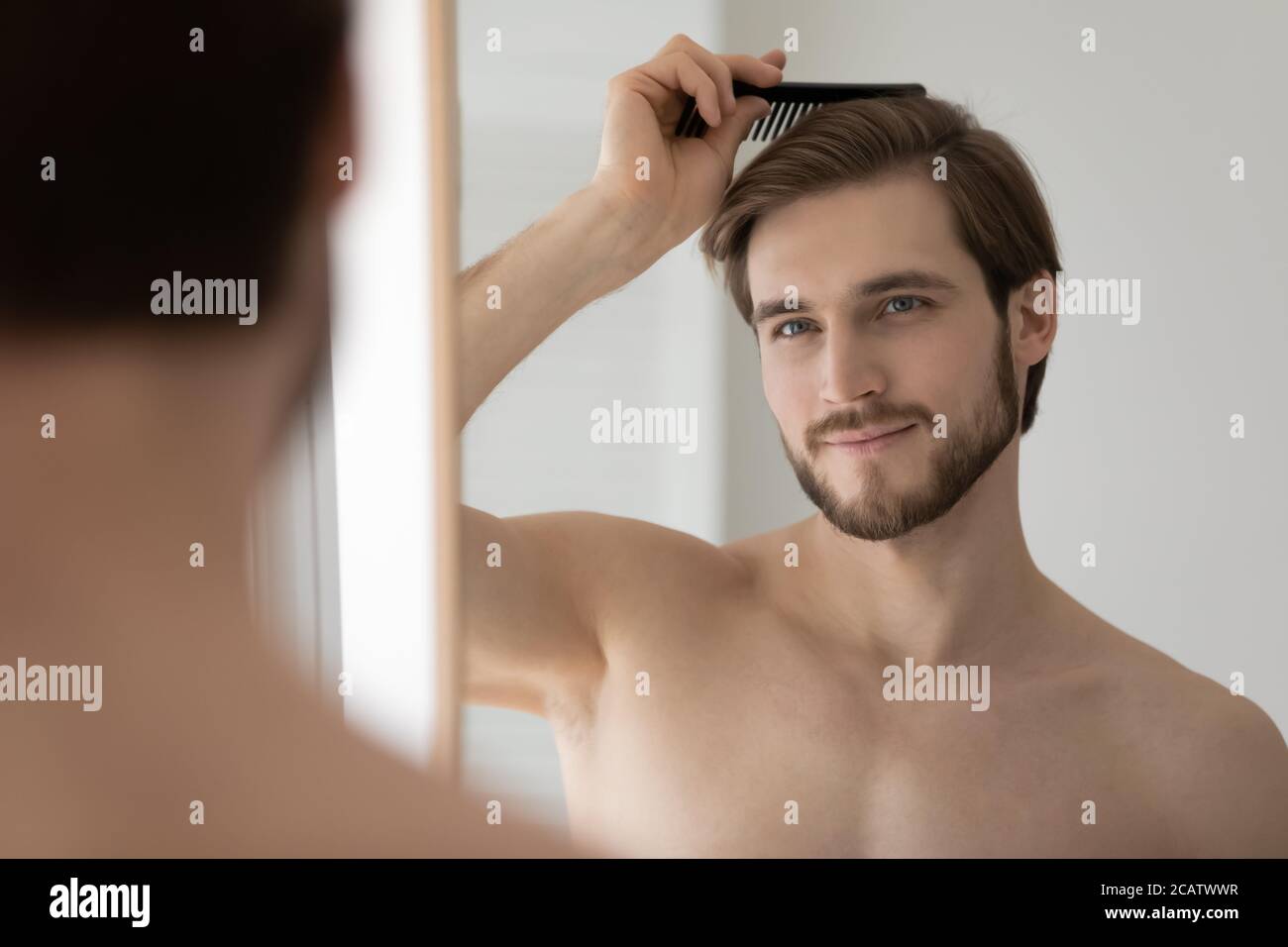 Mirror Reflection Man