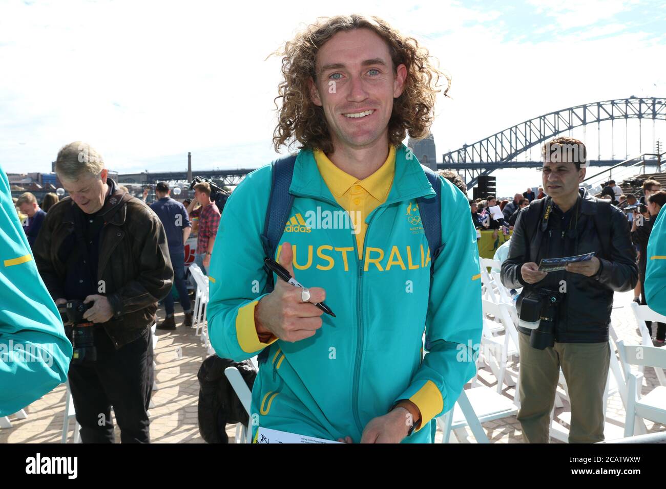 Australian Olympic team welcomed home at the Sydney Opera House after ...