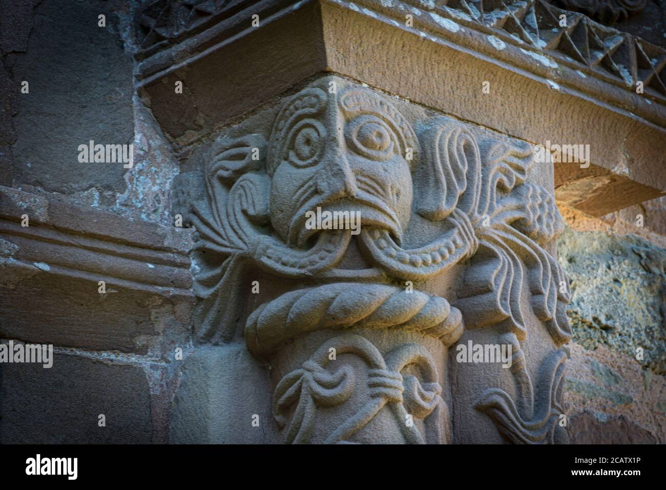 Green man carving church hi-res stock photography and images - Alamy