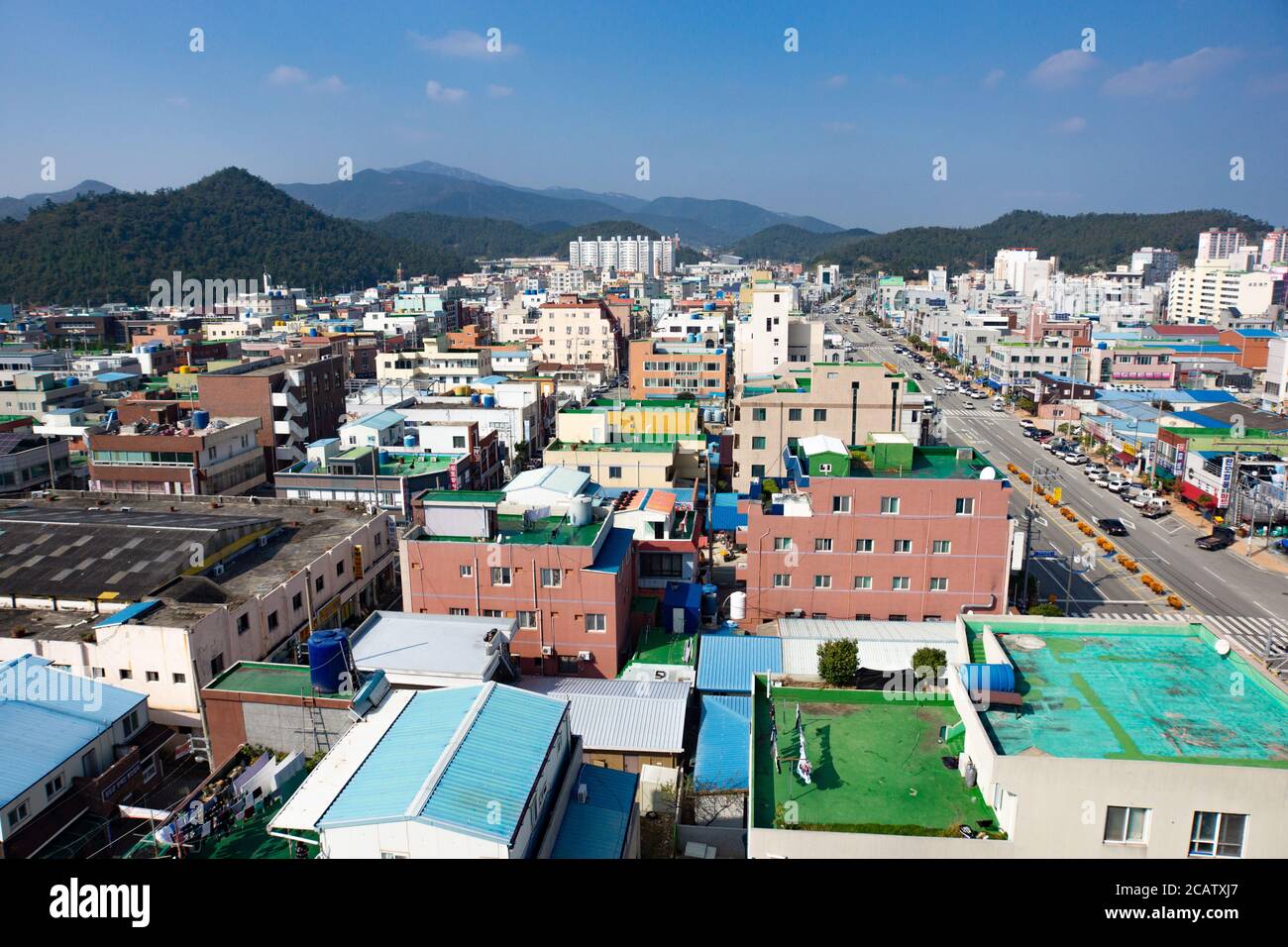 Korean beach town hi-res stock photography and images - Alamy