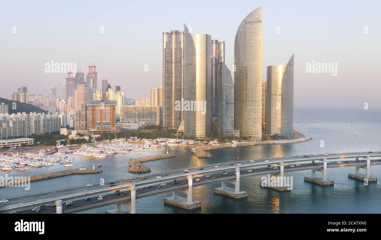 The view of Busan city Stock Photo - Alamy
