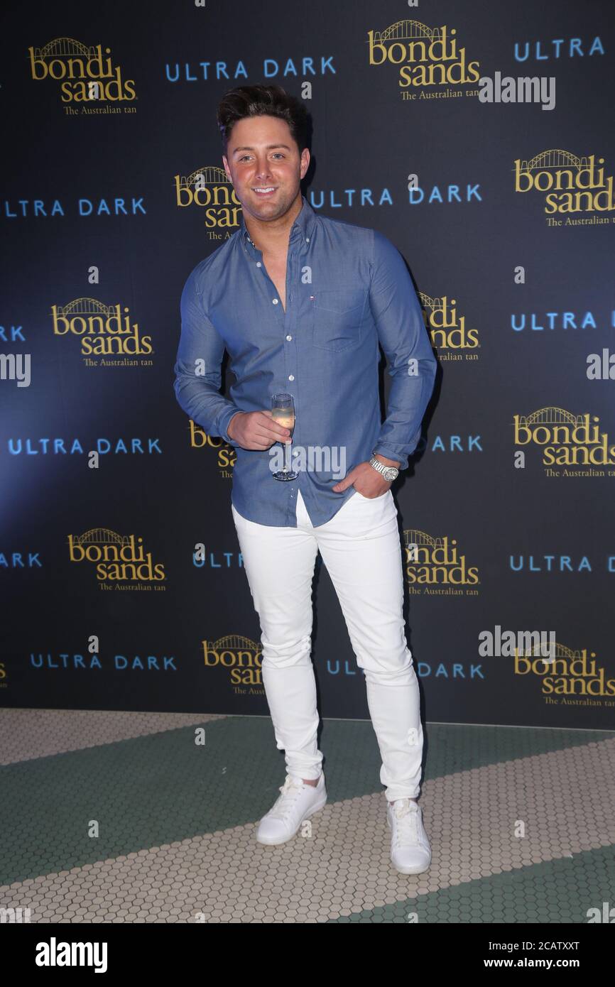 Ricci Guarnaccio attends the Bondi Sands Tan – ultra dark tan launch at ...