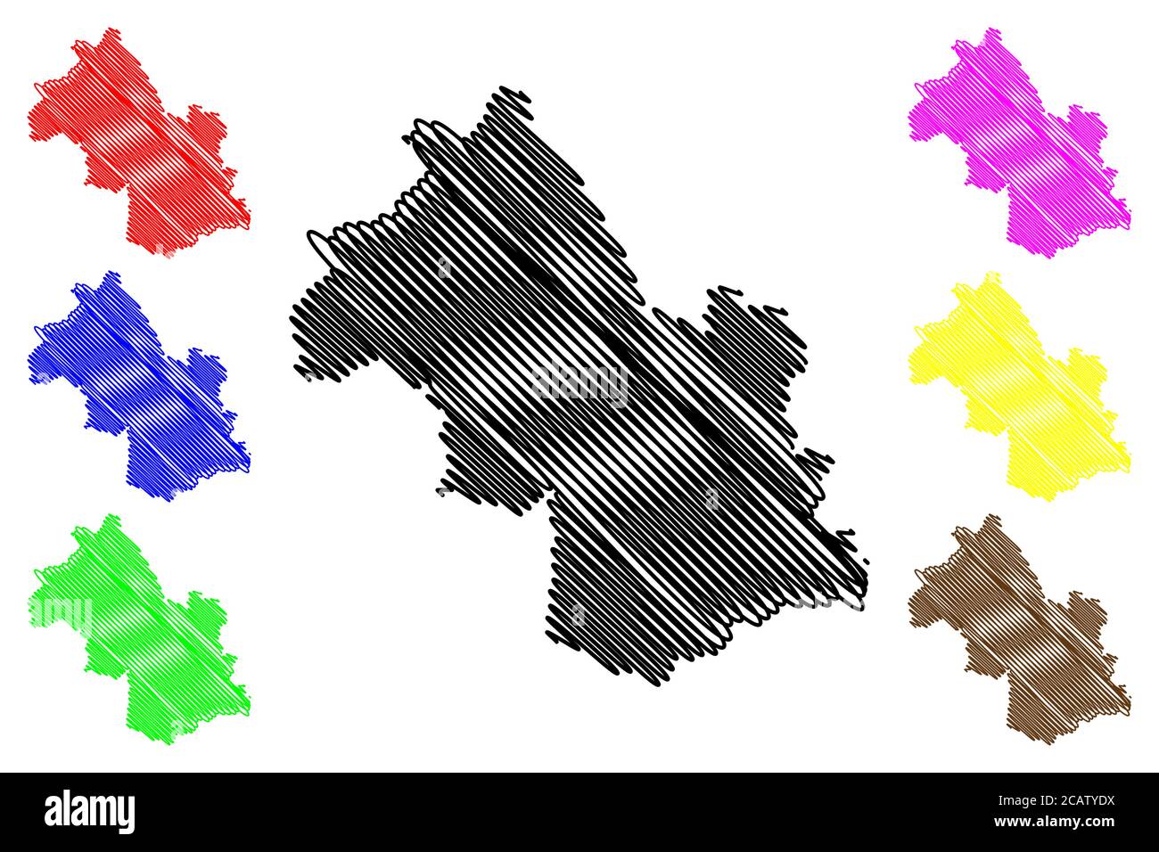 Isera town Stock Vector Images - Alamy
