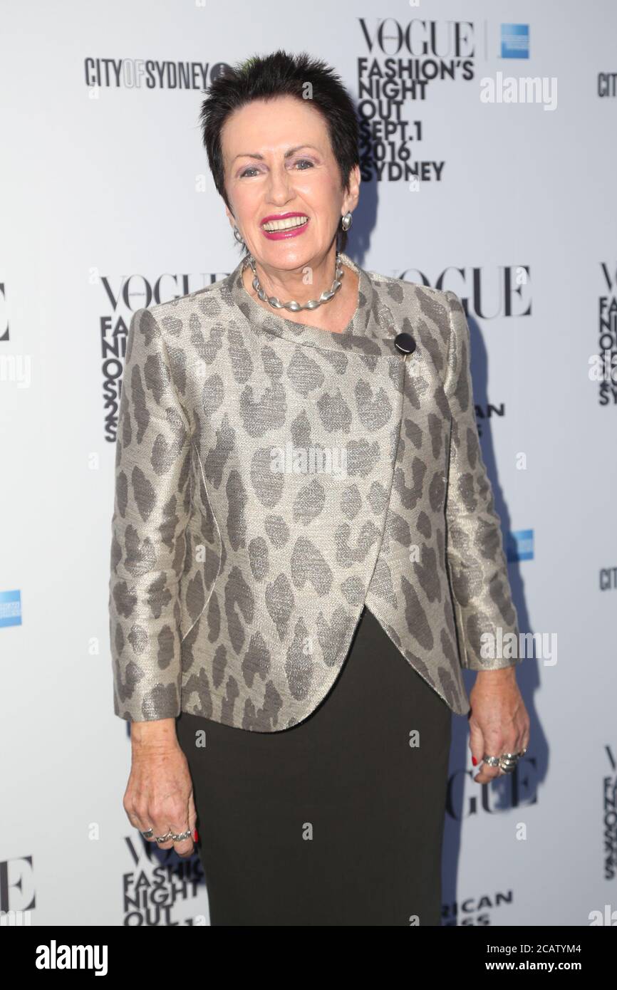 Lord Mayor Clover Moore attends Vogue America Express Fashion’s Night ...