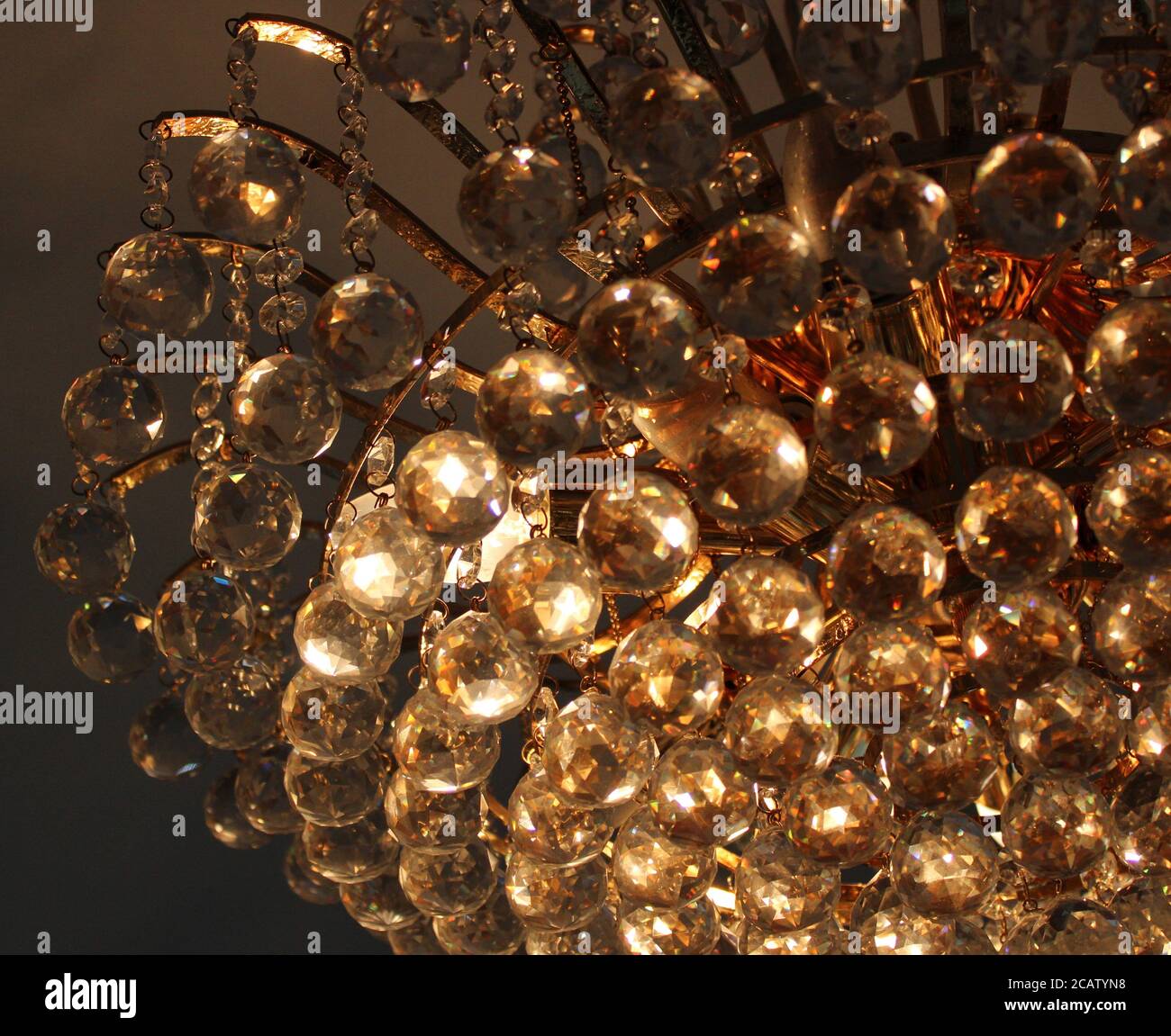 Crystal chandeliers chandelier hi-res stock photography and images - Alamy