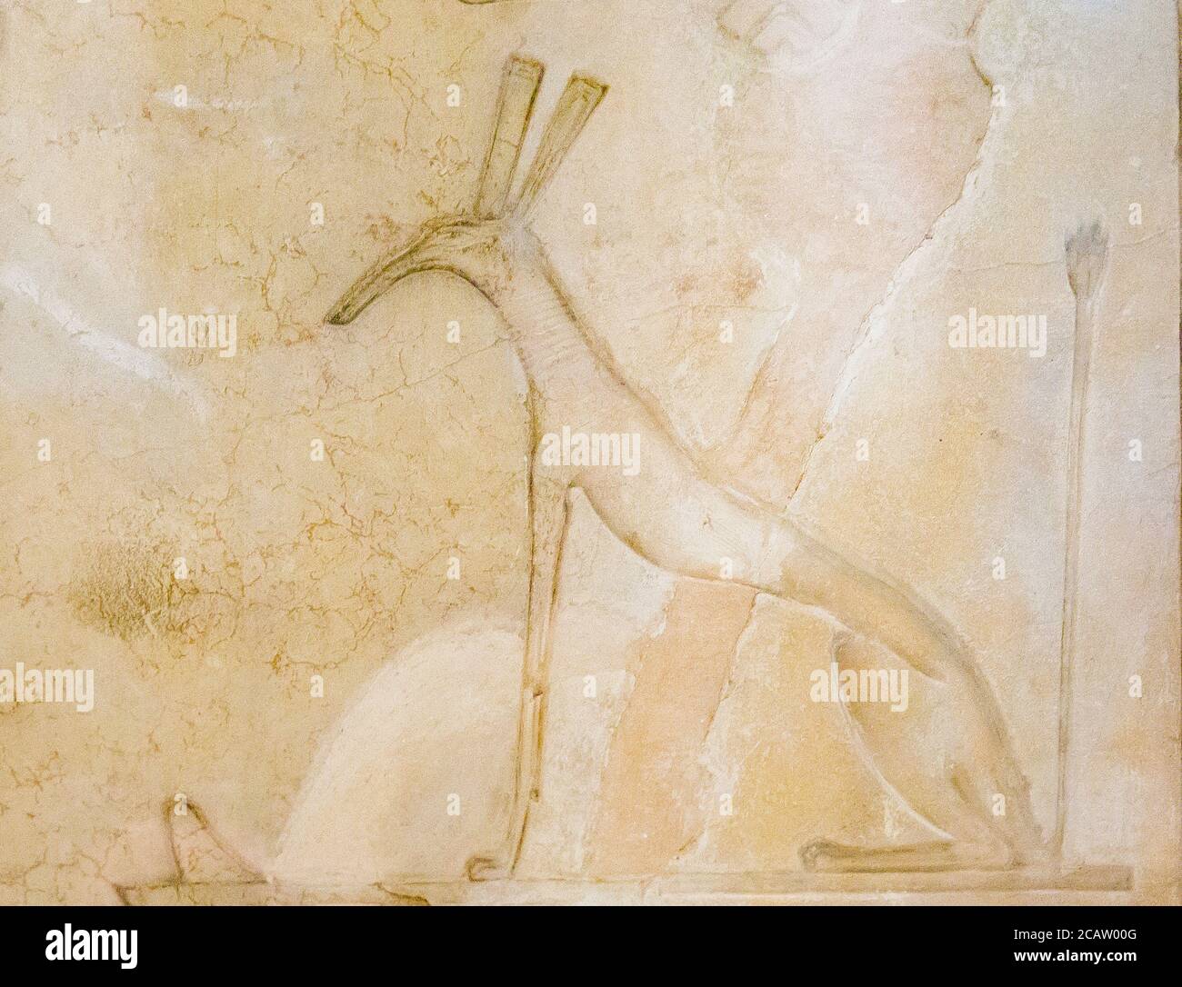 Egypt, Cairo, Egyptian Museum, gate for the heb sed feast of Sesostris ...