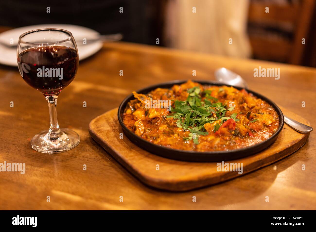 Veal ostri, a traditional way of veal stew in Georgia Stock Photo - Alamy