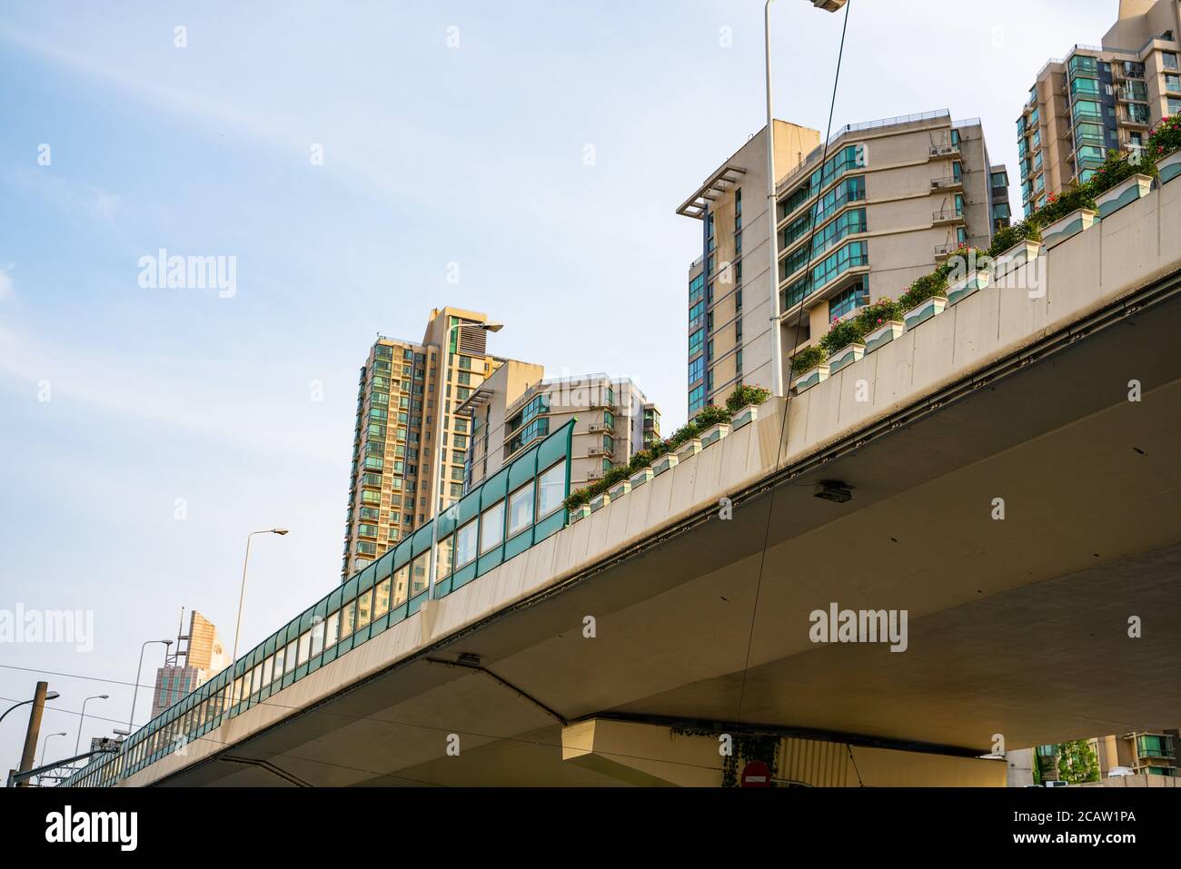 Overpass bridge in Shanghai, China Stock Photo - Alamy