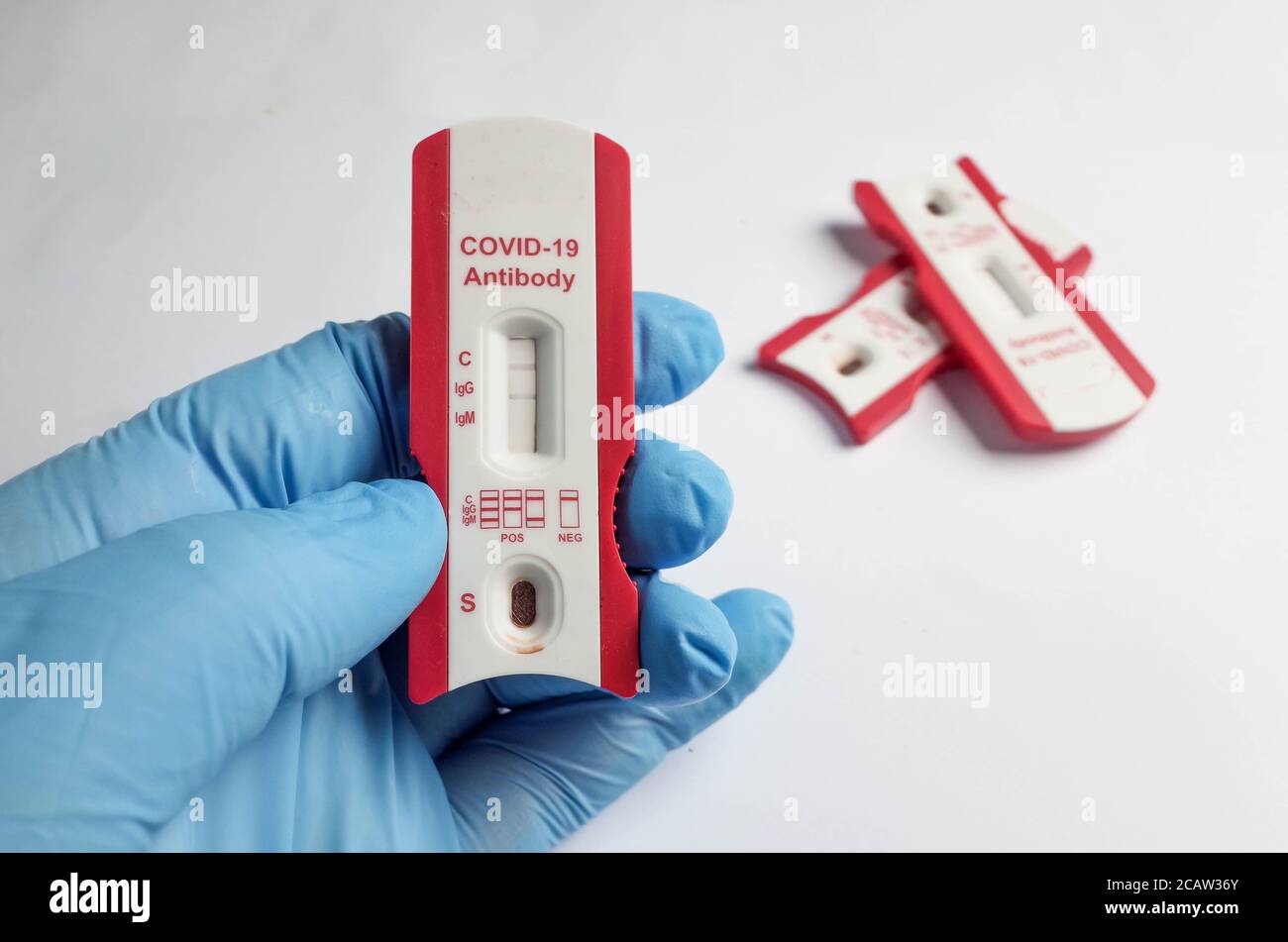 Test kit sars cov hi-res stock photography and images - Alamy