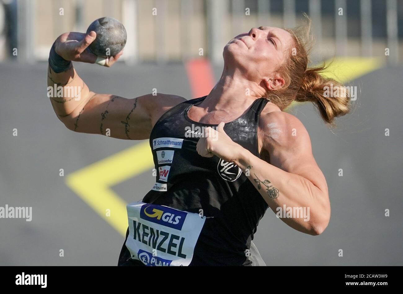 Brunswick, Germany. 08th Aug, 2020. Athletics, German championship, DM ...