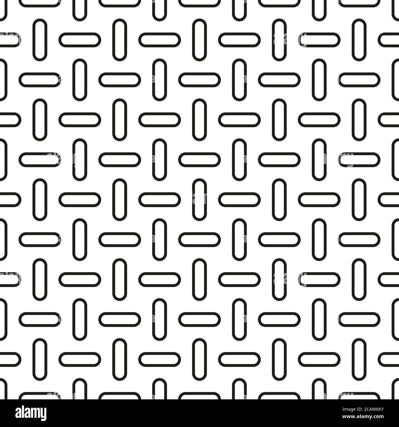 Illustration of a seamless black pattern isolated on a white background ...