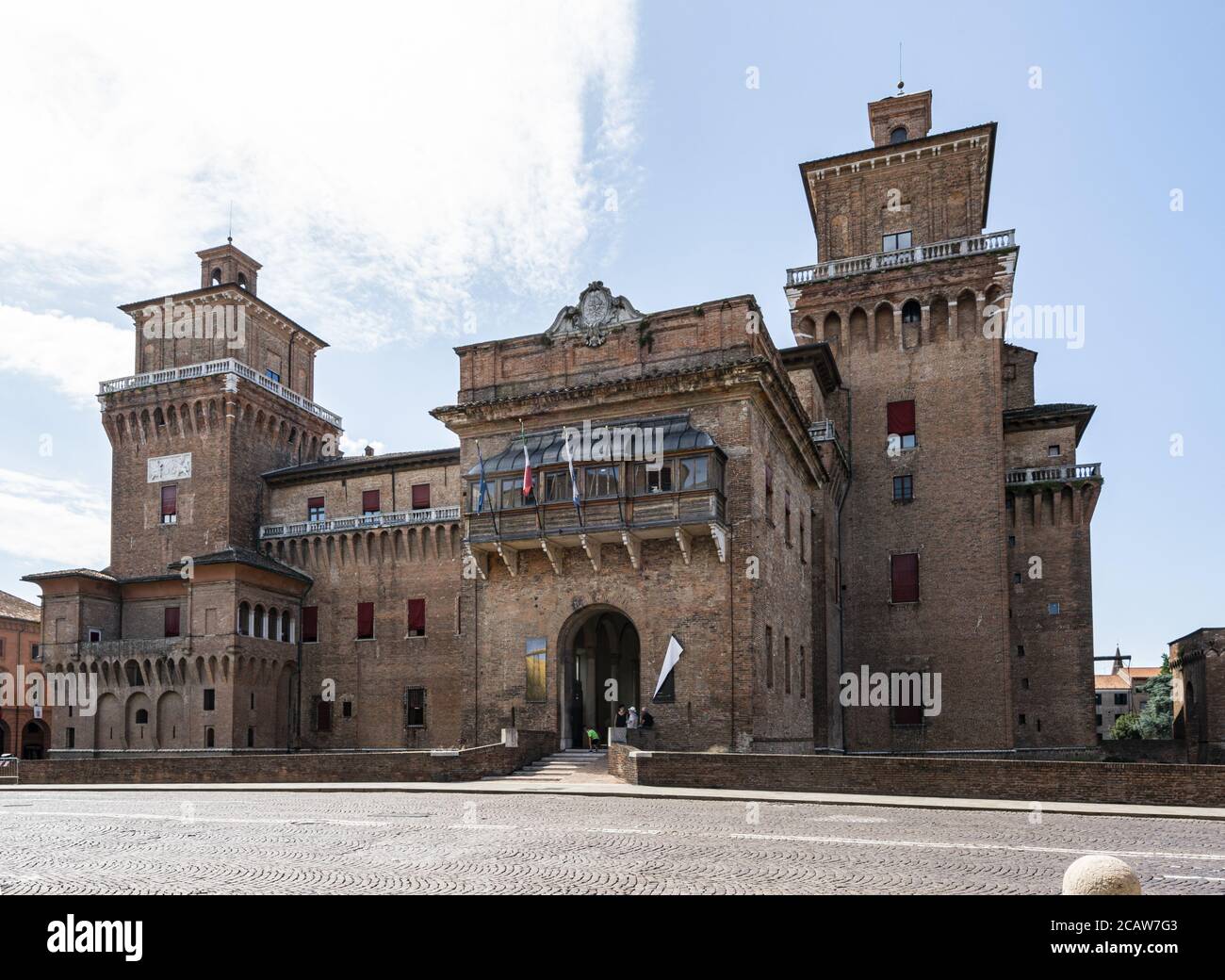 Italy ferrara castle estense hi-res stock photography and images - Alamy