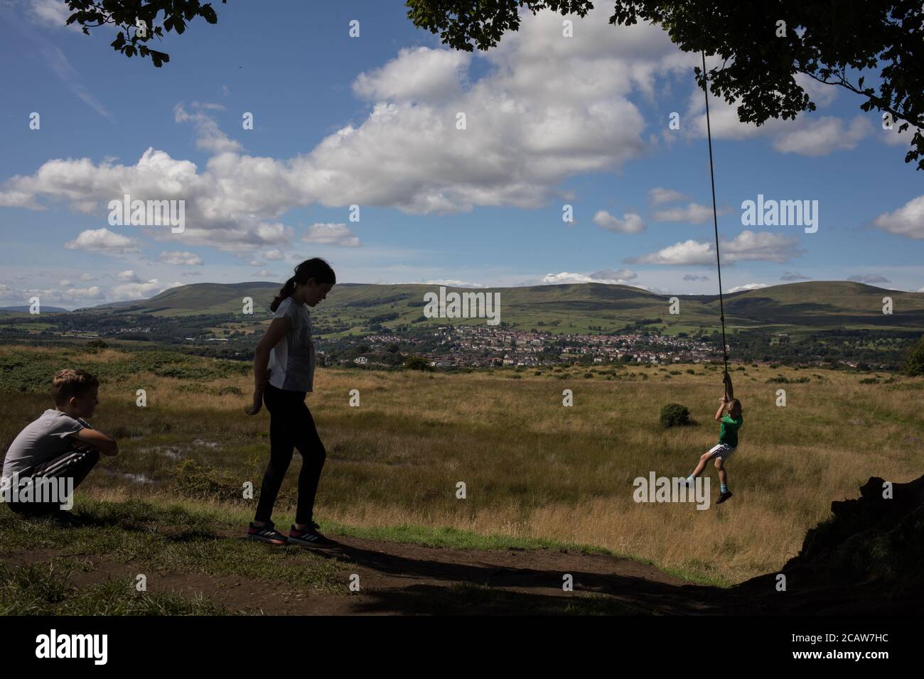 Croy hill antonine wall hi-res stock photography and images - Alamy