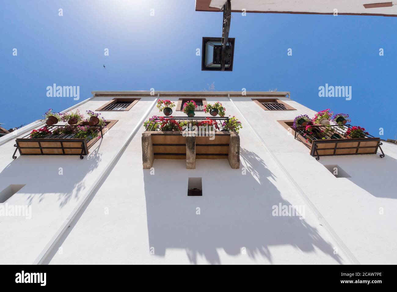 typical streets of the city of Montoro, Cordoba. Andalusia, Spain Stock ...