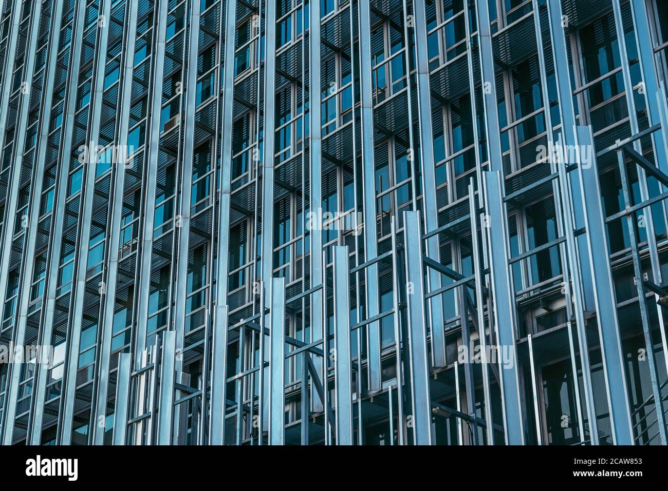 Closeup shot of glass tower building Stock Photo - Alamy