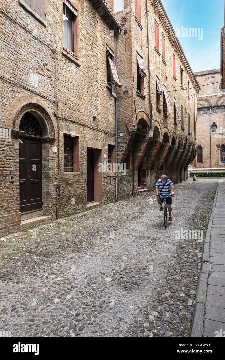 Medieval city center buildings hi-res stock photography and images - Alamy