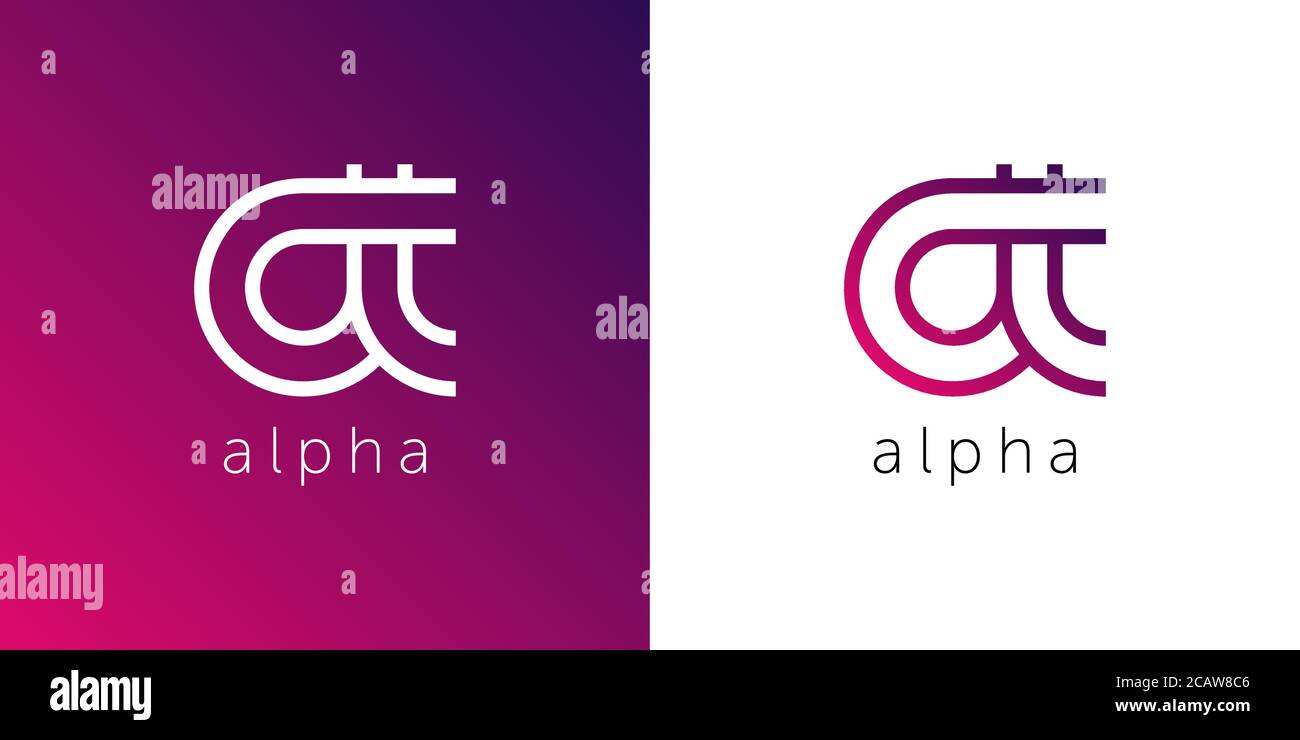 Alpha letter hi-res stock photography and images - Alamy