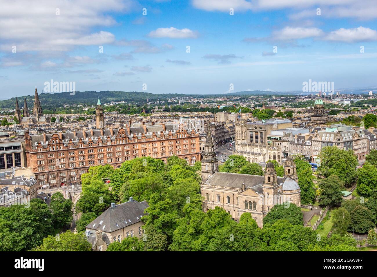 Structure edinburgh castle view hi-res stock photography and images - Alamy