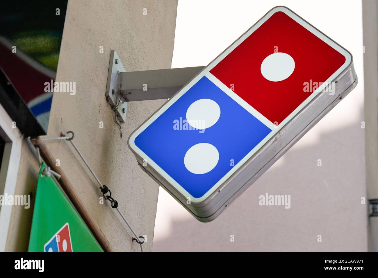 Dominos Pizza Signage High Resolution Stock Photography and Images - Alamy