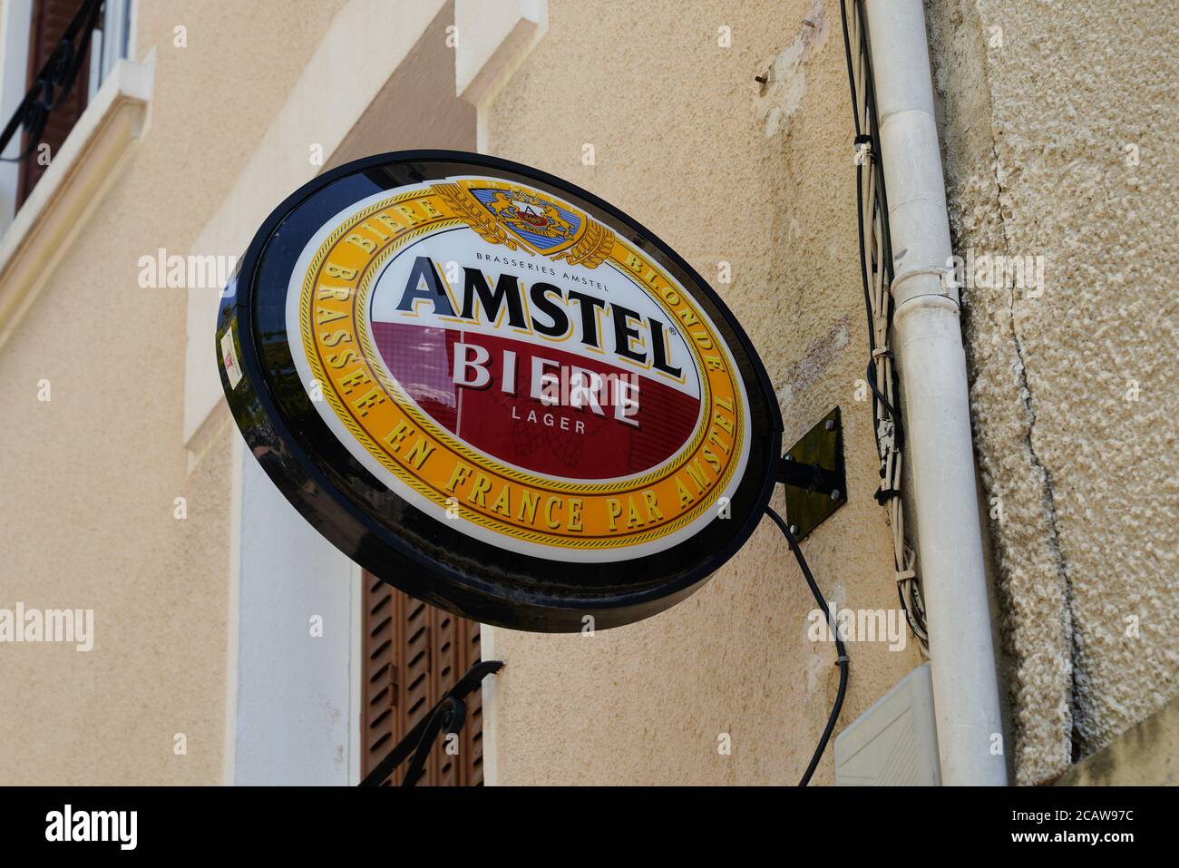 Amstel logo hi-res stock photography and images - Alamy