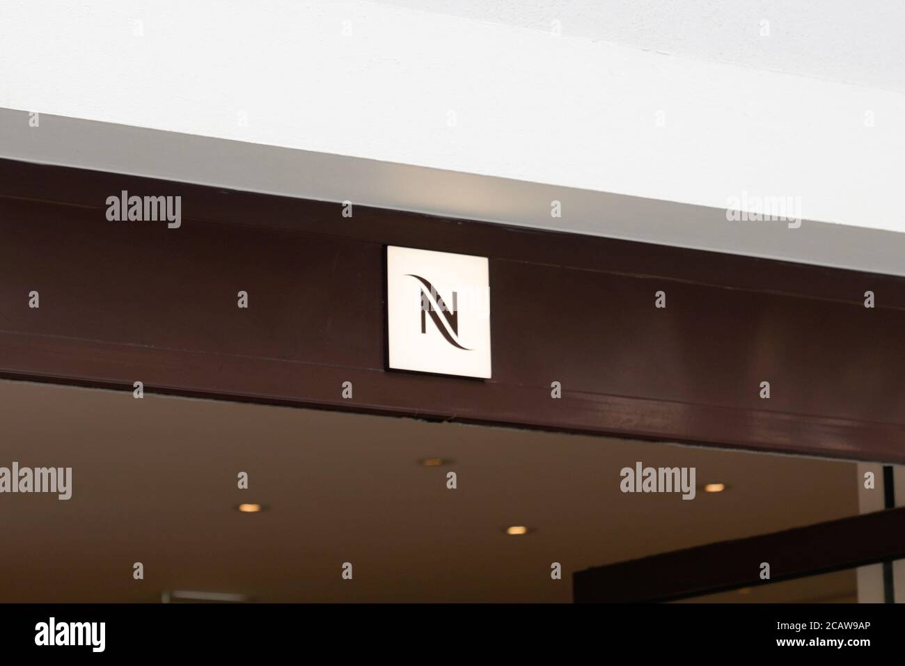 Nespresso logo hi-res stock photography and images - Alamy