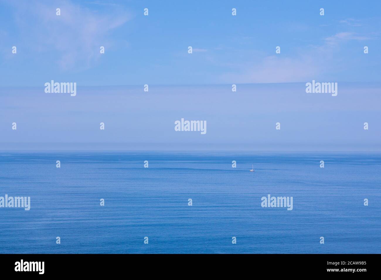 The seascape of Irish Sea Stock Photo - Alamy