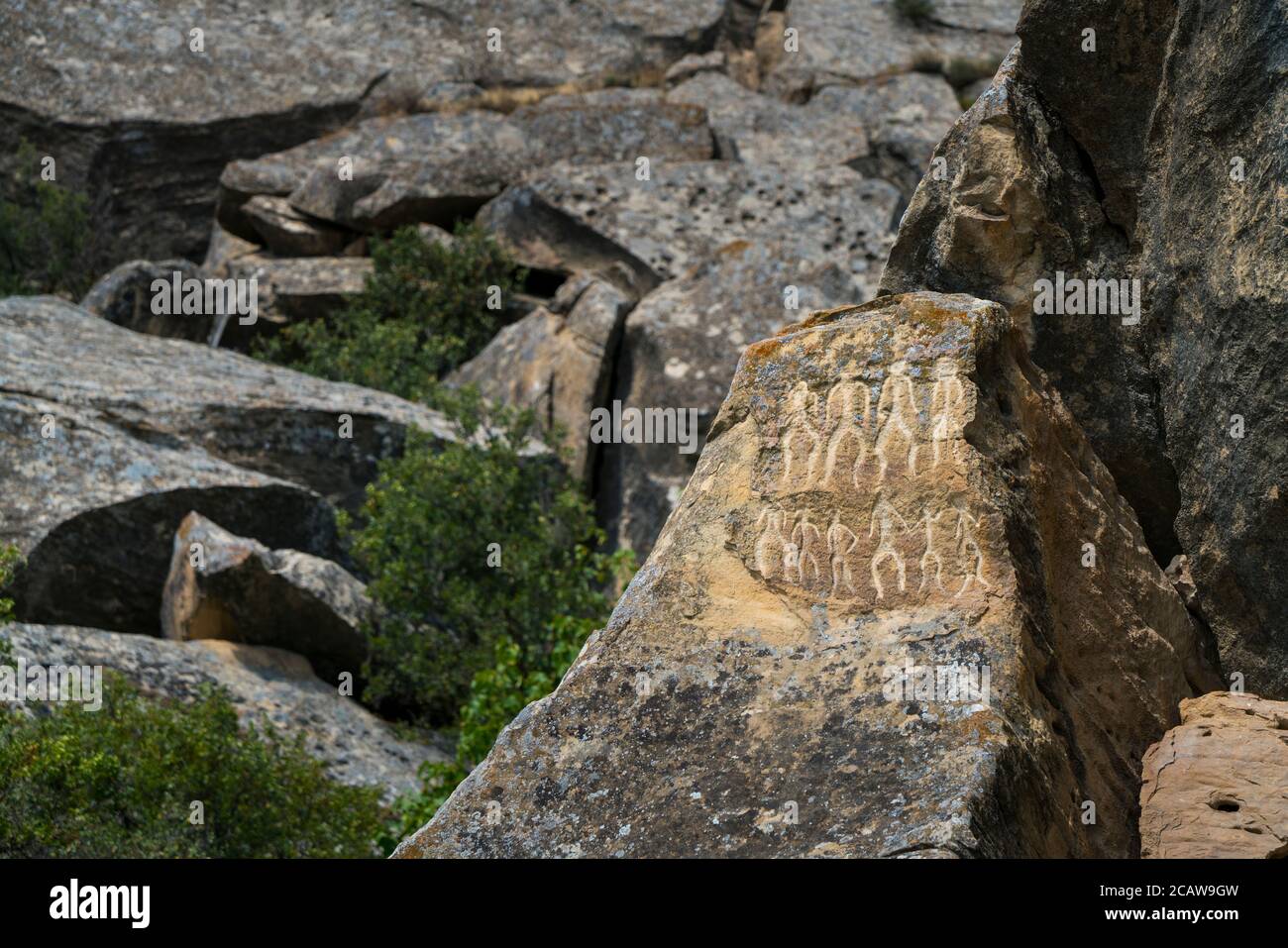 Gobustan Rock Art Cultural Landscape, World Heritage Site, Unesco ...