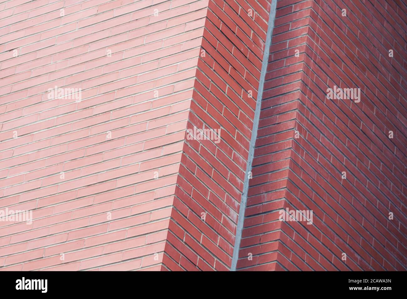 Office building facade. Close up o a facade made of bricks Stock Photo ...