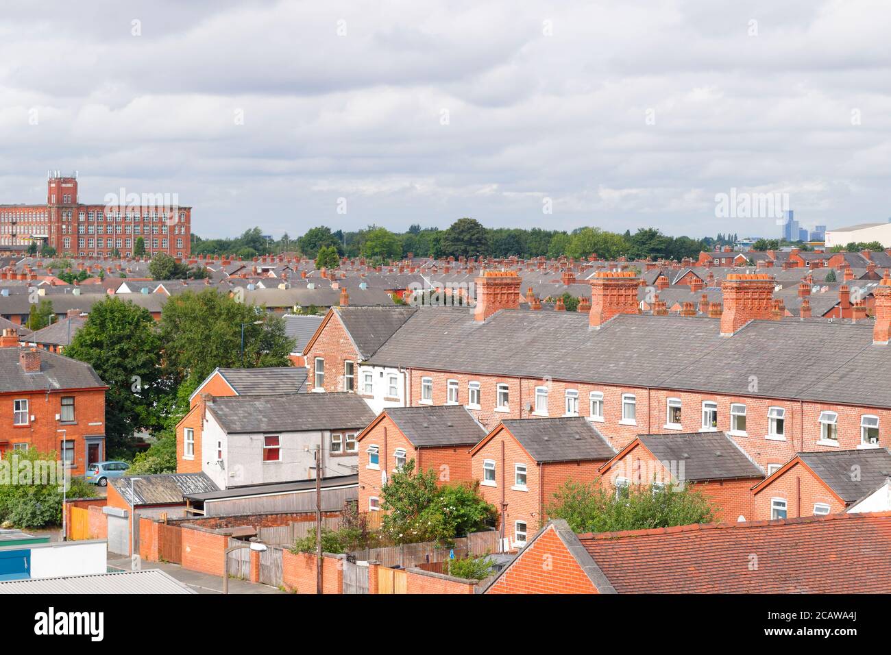 Victorian housing manchester hi-res stock photography and images - Alamy