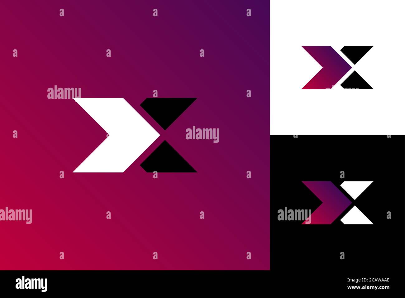 Vector graphic creative line alphabet symbol Letter X Stock Vector ...