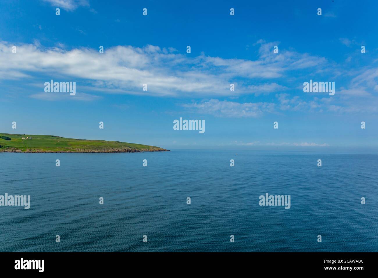 The seascape of Irish Sea Stock Photo - Alamy