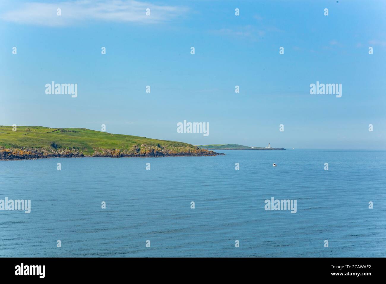 The seascape of Irish Sea Stock Photo - Alamy