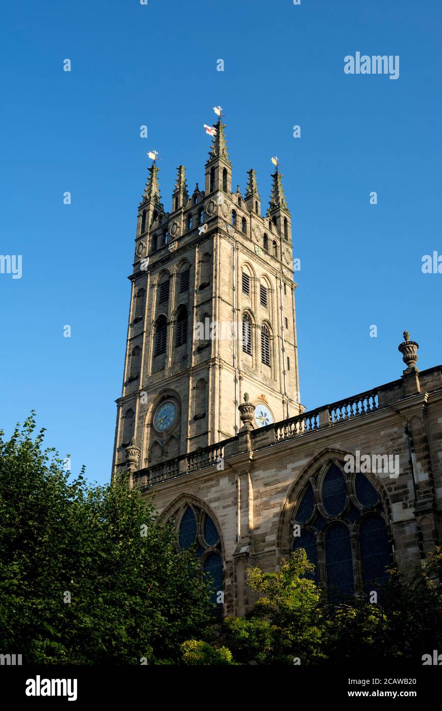St. Mary`s Church, Warwick, Warwickshire, England, UK Stock Photo - Alamy
