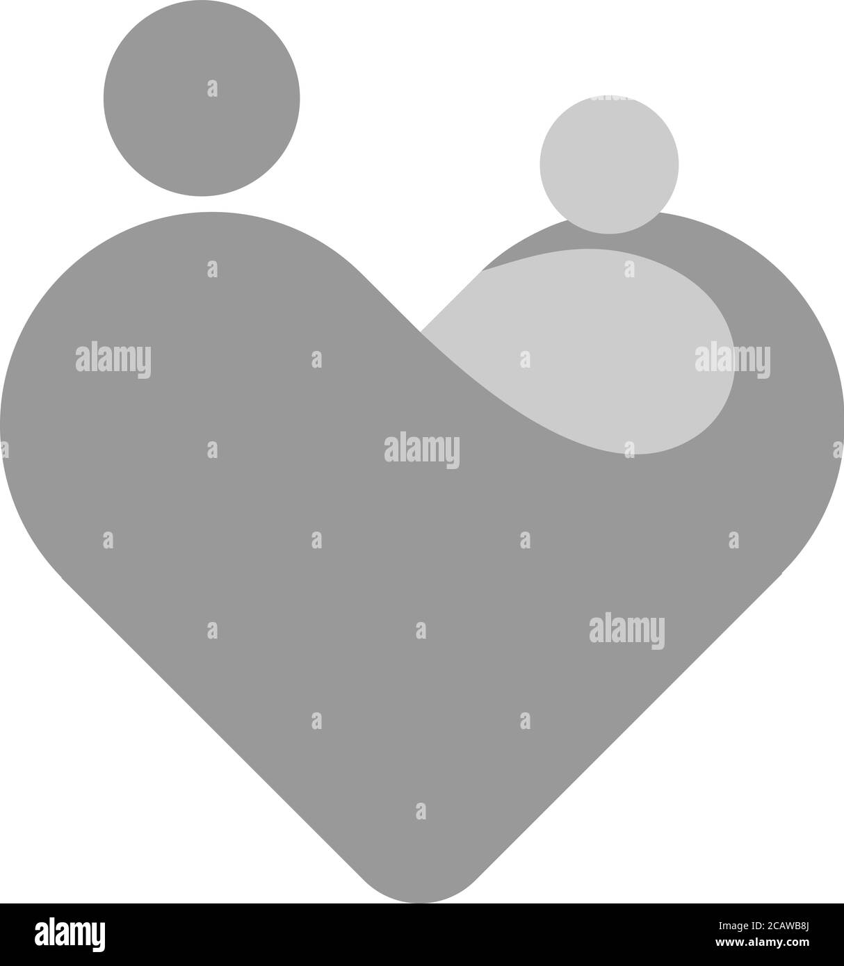 Motherhood Symbol Heart