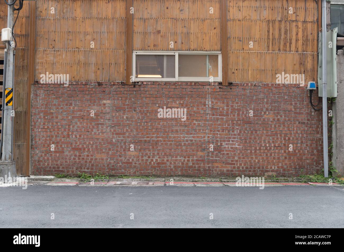 street wall background ,Industrial background, empty grunge urban ...