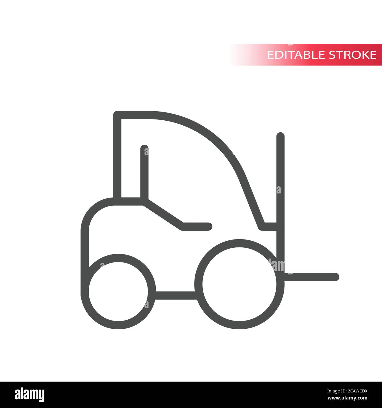 Forklift icon hi-res stock photography and images - Alamy