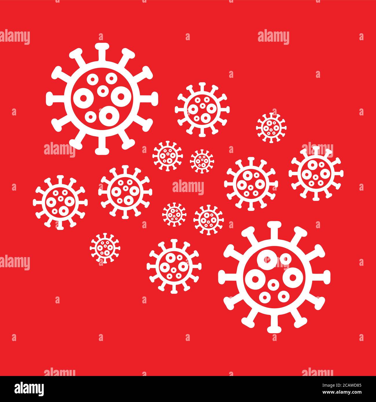 Corona Virus Logo Stock Vector Image & Art - Alamy