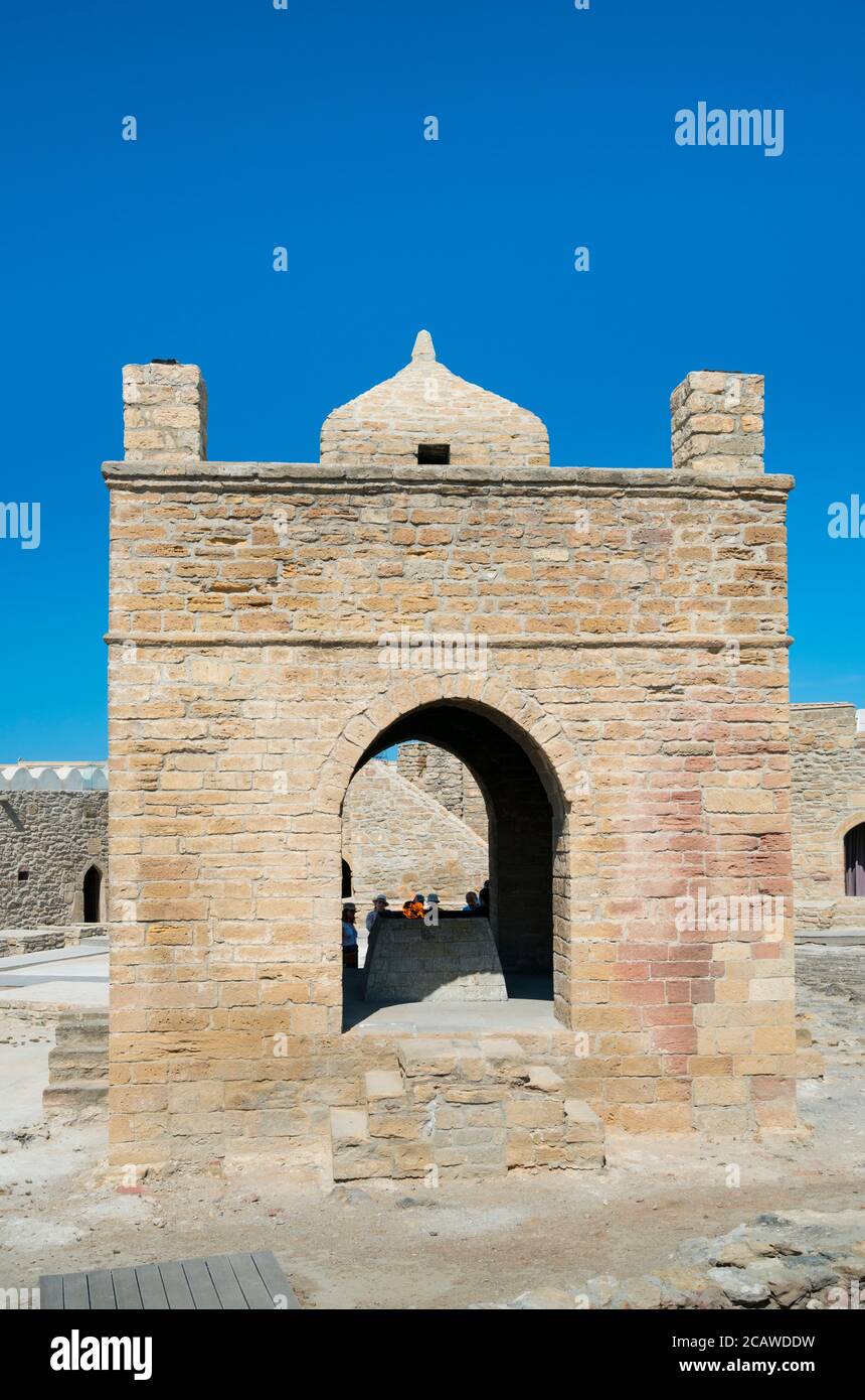 Baku Ateshgah Temple - Fire Temple, Surakhani suburb, Baku City ...