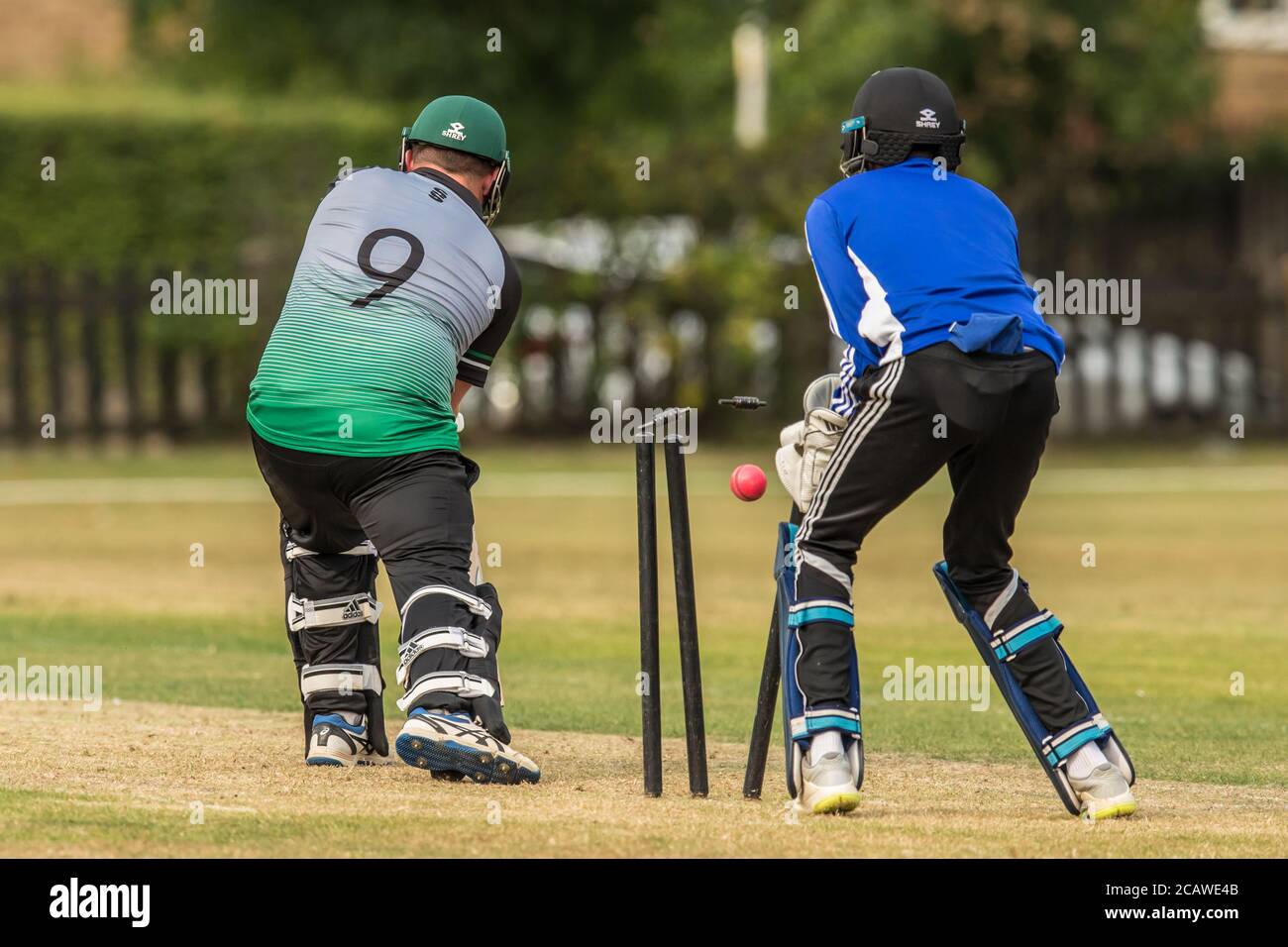 Potters Bar, Hertfordshire, UK. 8th August, 2020. Action shot as ...