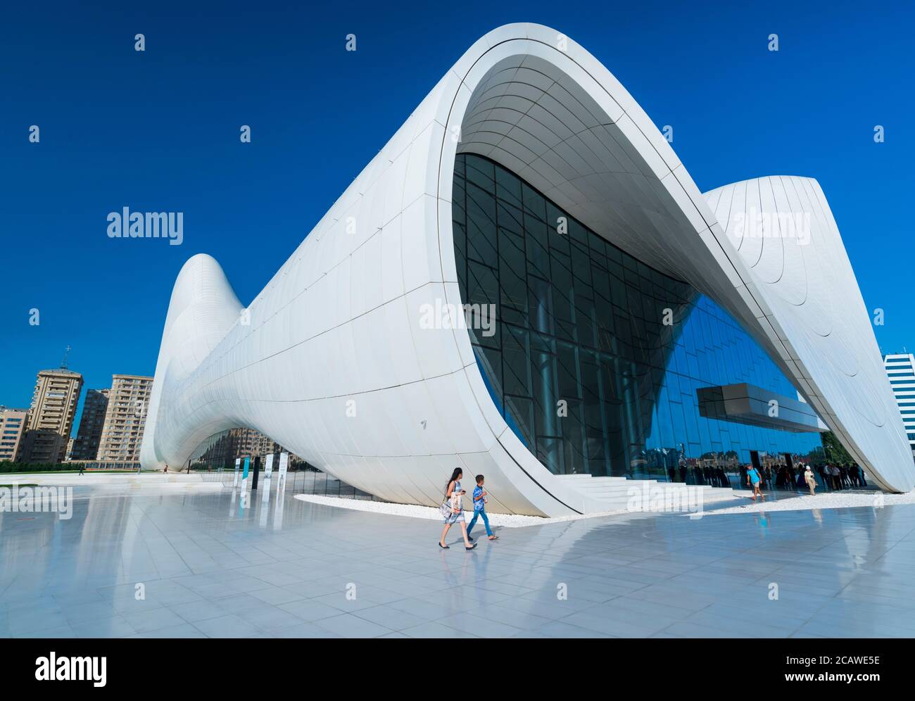 Zaha Hadid Architect Building, Heydar Aliyev Center, Baku City ...