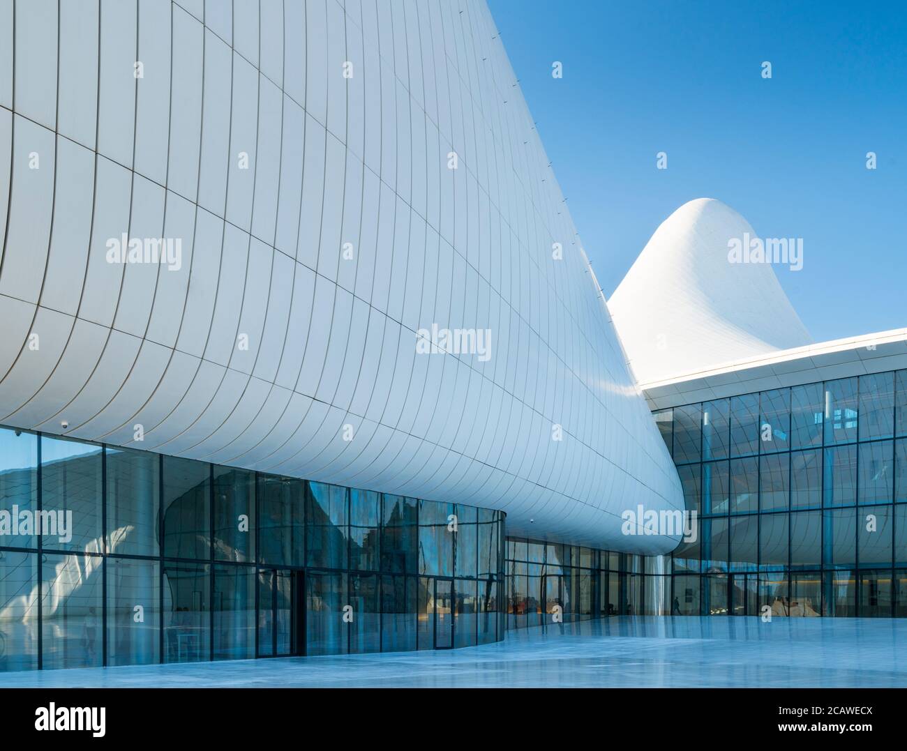 Zaha Hadid Architect Building, Heydar Aliyev Center, Baku City ...