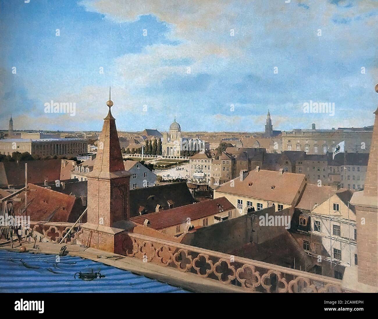 Gaertner Eduard - Panorama Von Berlin Vom Dach Der ...