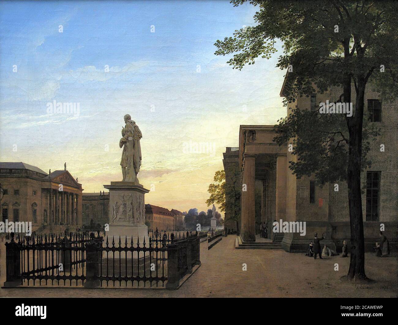 Gaertner Eduard - the Neue Wache in Berlin - German School - 19th and ...