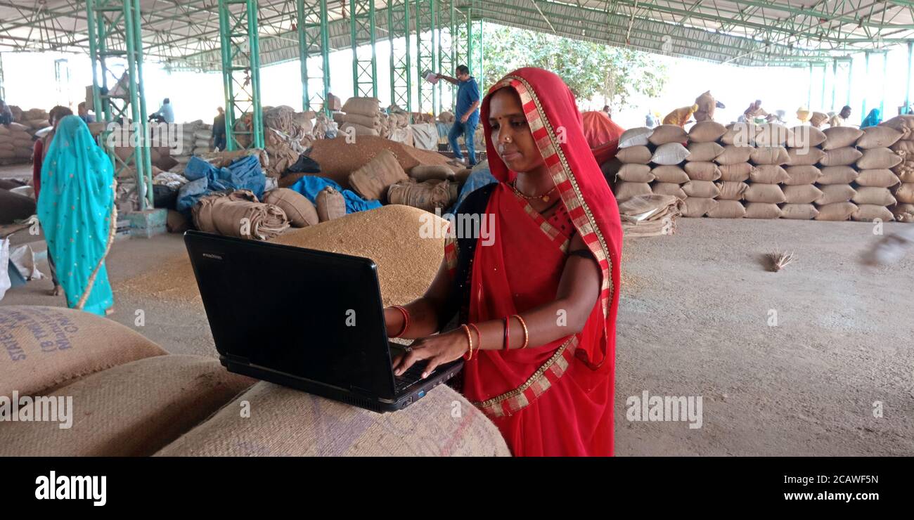 District Katni, Madhya Pradesh, India - 25 August 2019: An indian ...