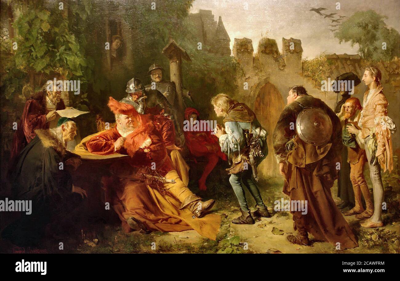 Falstaff painting hi-res stock photography and images - Alamy