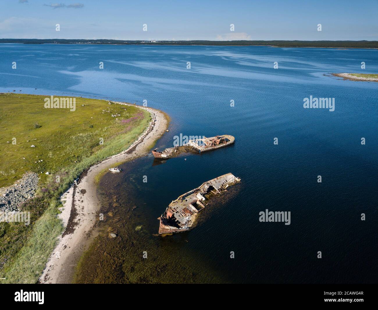 Derelict Boat High Resolution Stock Photography and Images - Alamy