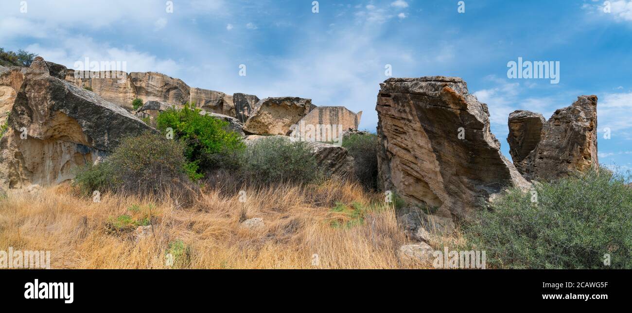 Gobustan Rock Art Cultural Landscape, World Heritage Site, Unesco ...