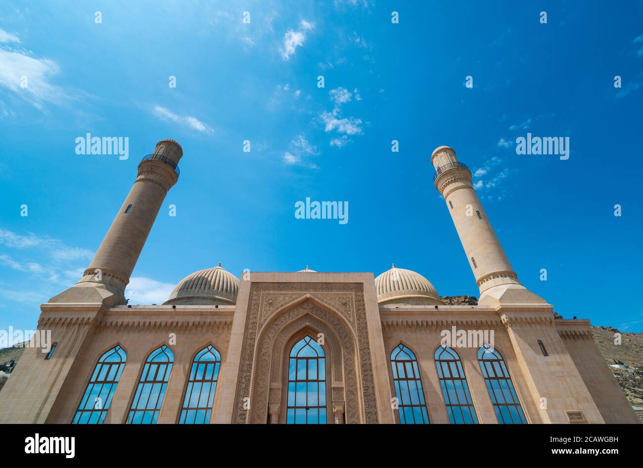 Bibi-Heybat Mosque, Baku City, Azerbaijan, Middle East Stock Photo - Alamy
